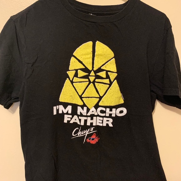 Tops | Chuys Black Im Nacho Father Tshirt | Poshmark